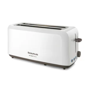 TAURUS TOASTER MY TOAST DUPLO, 1450W, DEFROST MODE, WHITE – GoodsCy e-Store